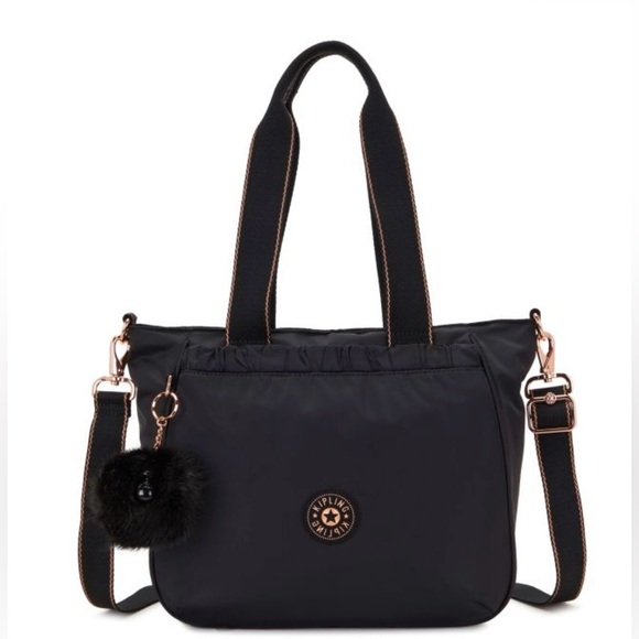 Kipling | Bags | Nwt Kipling Karumi Tote Purse Black Womens Water ...